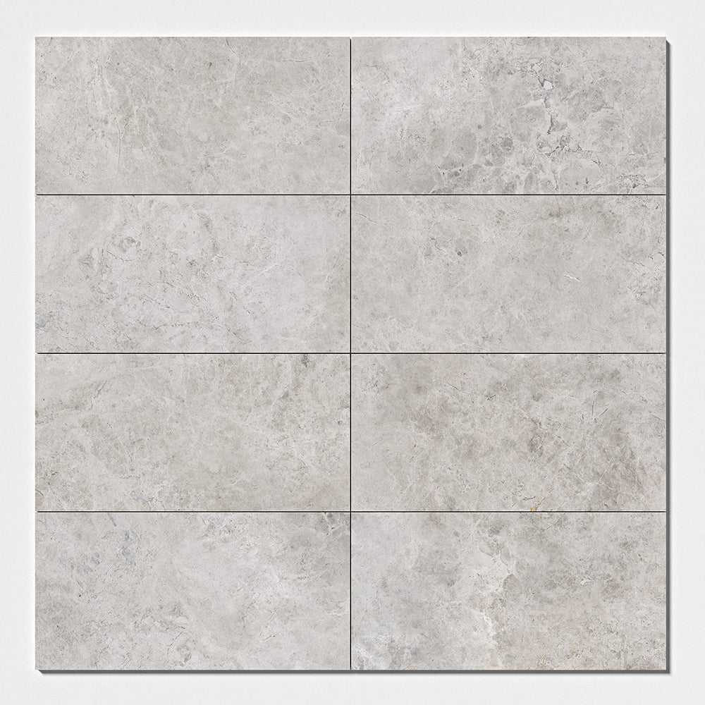 Tundra Silver Marble Tile - Sleek and Sophisticated Surfaces ...